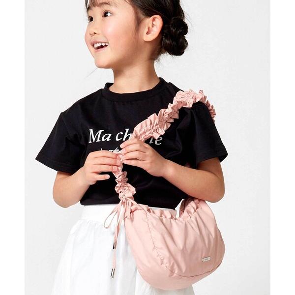 ZOZO問い合わせ番号:105545629ショップ:BEBE ONLINE STORE，ベベ オンラインストアブランド:BeBe，ベベ商品名:タフタフリルショルダーバッグカテゴリ:バッグ>ショルダーバッグブランド品番:1114-825...