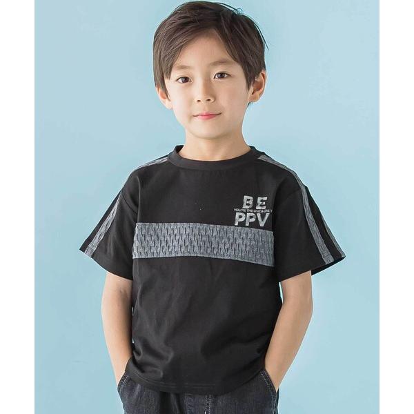 ZOZO問い合わせ番号:105545662ショップ:BEBE ONLINE STORE，ベベ オンラインストアブランド:BeBe Petits Pois Vert，ベベプチポワヴェール商品名:【店舗限定】立体ライン天竺半袖Tシャツカテゴリ:...
