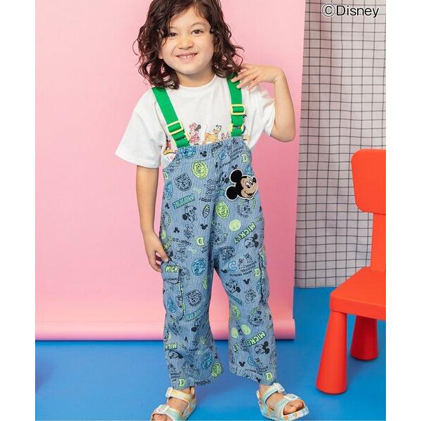 ZOZO問い合わせ番号:105545723ショップ:F.O.Online Store，エフオーオンラインストアブランド:Disney，ディズニー，BREEZE，ブリーズ商品名:【リンク】【ディズニー】ミッキー＆フレンズ/総柄サロペットカテゴ...