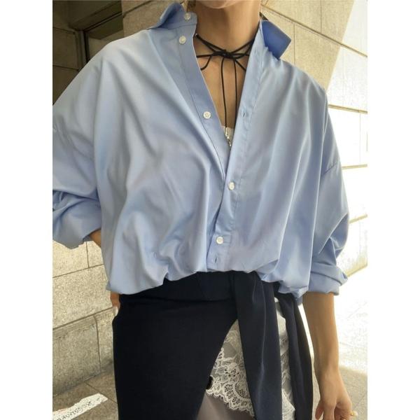 『タイムセール実施中』ZOZO問い合わせ番号:105545951ショップ:Te chichi，テチチブランド:Te chichi，テチチ商品名:【雑誌掲載】バルーンヘムシャツカテゴリ:トップス>シャツ/ブラウスブランド品番:27015...