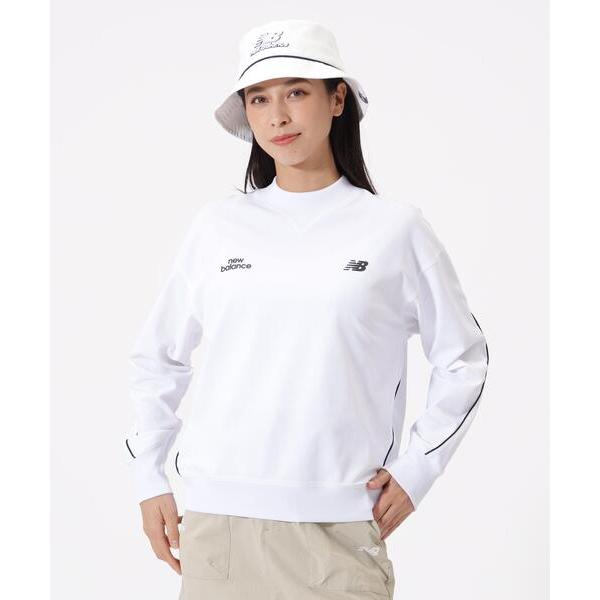 『セール実施中』ZOZO問い合わせ番号:105546292ショップ:the HOUSE，ザハウスブランド:New Balance Golf，ニューバランスゴルフ商品名:「new balance golf」スウェット モックネック プルオーバ...