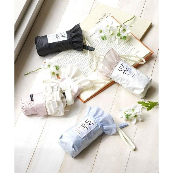 ZOZO問い合わせ番号:105548061ショップ:tutuanna，チュチュアンナブランド:tutuanna，チュチュアンナ商品名:[UVカット・遮光率100％]フリル付きコンパクト折り畳み日傘（晴雨兼用）カテゴリ:ファッション雑貨&gt...