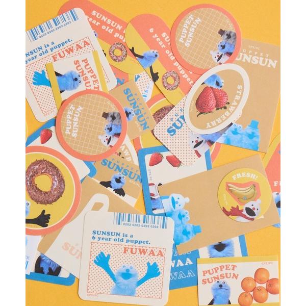 ZOZO問い合わせ番号:105548154ショップ:Paradise Picnic，パラダイス ピクニックブランド:Paradise Picnic，パラダイスピクニック商品名:【パペットスンスン】フレークシールカテゴリ:雑貨/ホビー>...