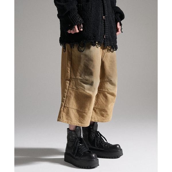 ZOZO問い合わせ番号:105548457ショップ:EMMA CLOTHES，エマ クローズブランド:GRANCY，グランシー商品名:【GRANCY】Double Knee Duck Half Pants / ダブルニーダックハーフパンツカ...