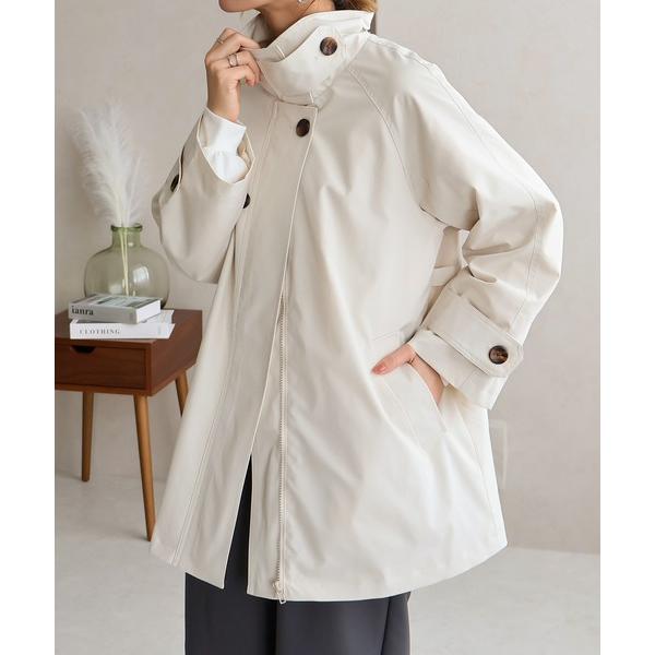 ZOZO問い合わせ番号:105548511ショップ:Nylaus，ナイラスブランド:NYLAUS，ナイラス商品名:【SG】2WAYステンカラーコート スタンドAラインコート スタンドカラーコートカテゴリ:ジャケット/アウター>ステンカ...