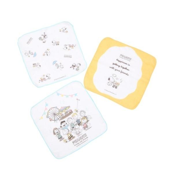 ※このアイテムは返品・交換対象外商品です。ZOZO問い合わせ番号:105548776ショップ:nissen，ニッセンブランド:QUNTSTYLE，キュントスタイル商品名:【スヌーピー】＜3枚組＞ガーゼハンカチカテゴリ:ママ＆ベビー>そ...