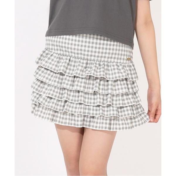ZOZO問い合わせ番号:105549138ショップ:BABYDOLL，ベビードールブランド:PINKHUNT，ピンクハント商品名:PINKHUNT フリルスカート 1508K （トップス別売）カテゴリ:スカート>デニムスカートブランド...