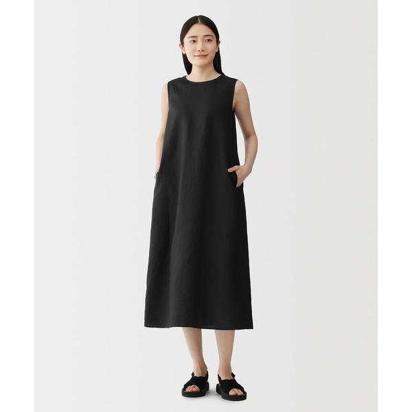ZOZO問い合わせ番号:105549166ショップ:無印良品，ムジルシリョウヒンブランド:無印良品，ムジルシリョウヒン商品名:婦人　リネン　洗いざらし　スリーブレスワンピースカテゴリ:ワンピース/ドレス>ワンピースブランド品番:455...