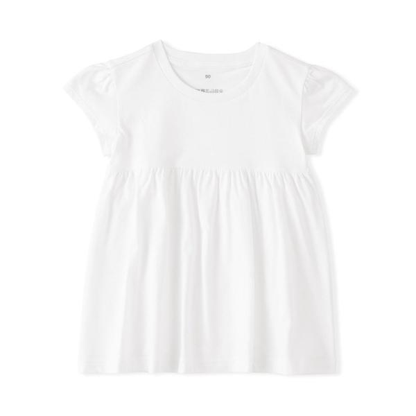 ZOZO問い合わせ番号:105549176ショップ:無印良品，ムジルシリョウヒンブランド:無印良品，ムジルシリョウヒン商品名:ベビー　あたまするっと　綿天竺編み半袖チュニックカテゴリ:ワンピース/ドレス>チュニックブランド品番:454...