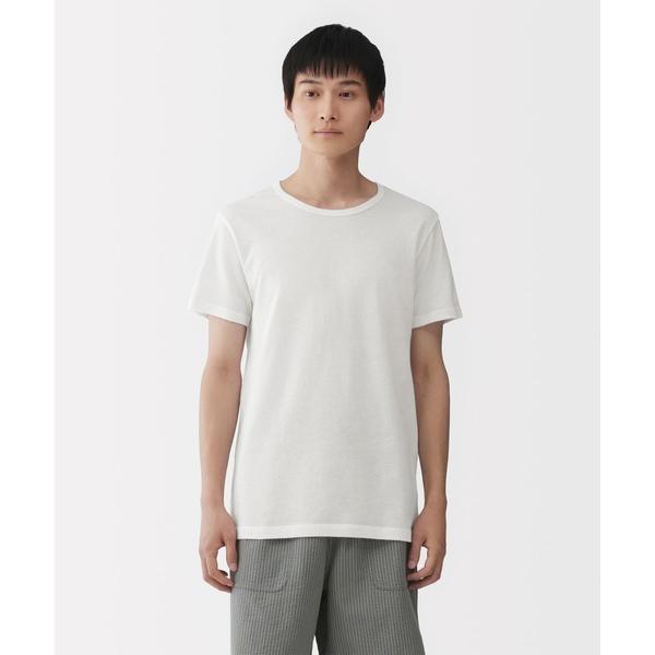 ※このアイテムは返品・交換対象外商品です。ZOZO問い合わせ番号:105549186ショップ:無印良品，ムジルシリョウヒンブランド:無印良品，ムジルシリョウヒン商品名:紳士　さらっと綿メッシュ編み　クルーネック半袖Ｔシャツカテゴリ:アンダー...