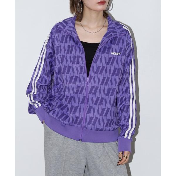 『タイムセール実施中』ZOZO問い合わせ番号:105549351ショップ:FUNALIVE，ファンアライブブランド:NERDY，ノルディ，FUNALIVE，ファンアライブ商品名:シンボルパターントラックトップカテゴリ:トップス>ジャー...