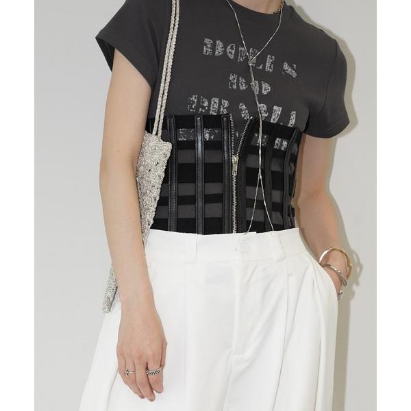 ZOZO問い合わせ番号:105549396ショップ:chuclla，チュクラブランド:chuclla，チュクラ商品名:グリッドワイドコルセットベルト cha26s024カテゴリ:ファッション雑貨>ベルトブランド品番:cha26s024...