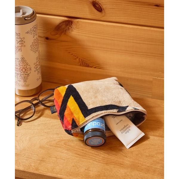 ZOZO問い合わせ番号:105549817ショップ:A&amp;F COUNTRY，エイアンドエフカントリーブランド:PENDLETON，ペンドルトン商品名:PENDLETON/ペンドルトン ジャガードタオル ミニポーチカテゴリ:財布/小物...