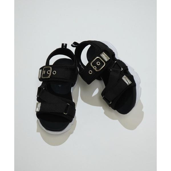 ZOZO問い合わせ番号:105550211ショップ:RIO，リオブランド:RIO，リオ商品名:【厚底】サイドクロスサンダルカテゴリ:シューズ>サンダルブランド品番:R43609-67素材:アッパー: 合成繊維 / 合成皮革　アウトソー...