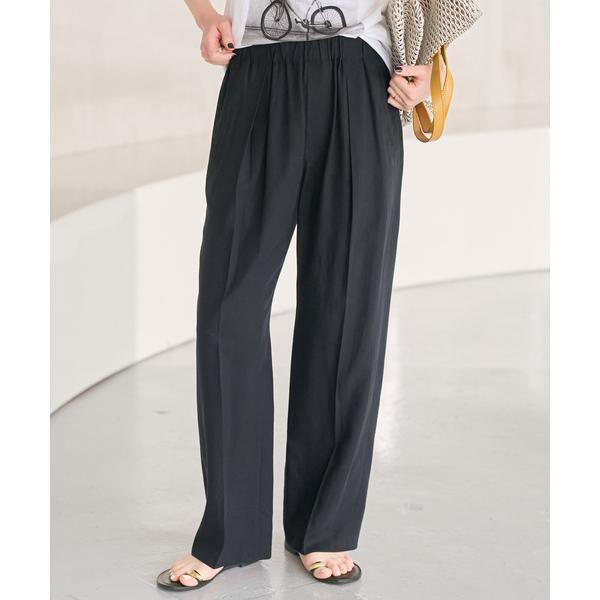 ZOZO問い合わせ番号:105550544ショップ:Spick &amp; Span，スピック アンド スパンブランド:Spick &amp; Span，スピックアンドスパン商品名:《セットアップ可 / 》ハイブリッドリネンイージーパンツカ...