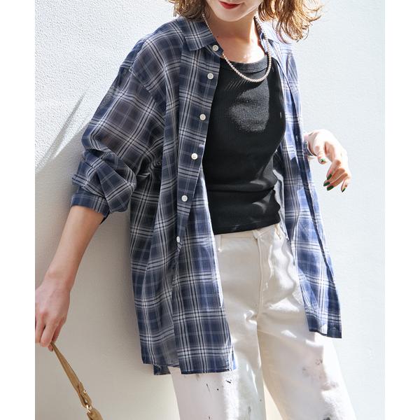 ZOZO問い合わせ番号:105550560ショップ:Spick &amp; Span，スピック アンド スパンブランド:Spick &amp; Span，スピックアンドスパン商品名:コットンボイルチェックシャツカテゴリ:トップス>シャ...