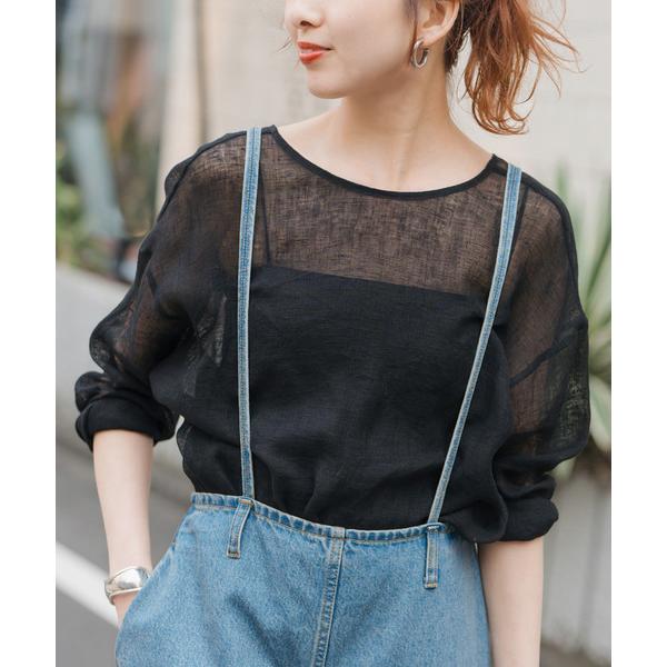 ZOZO問い合わせ番号:105550566ショップ:Spick &amp; Span，スピック アンド スパンブランド:Spick &amp; Span，スピックアンドスパン商品名:《新色有り / 追加》メッシュリネンルーズプルオーバーカテ...