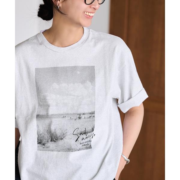 ZOZO問い合わせ番号:105550580ショップ:Spick &amp; Span，スピック アンド スパンブランド:FRAMeWORK，フレームワーク商品名:PHOTO T-SHIRTカテゴリ:トップス>Tシャツ/カットソーブラン...