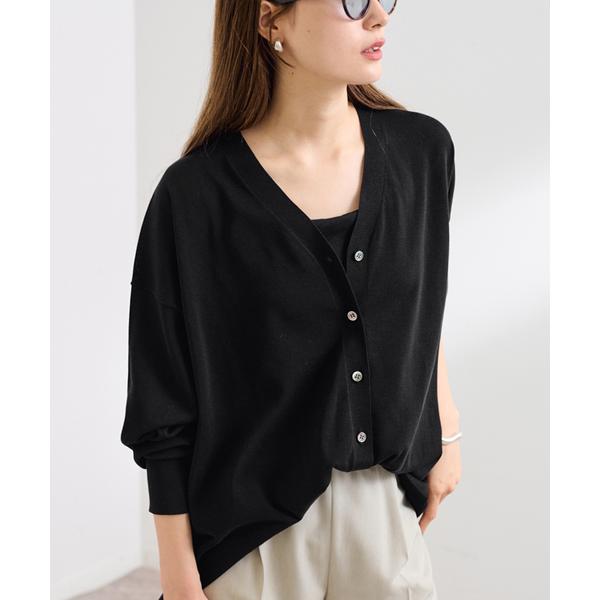 ZOZO問い合わせ番号:105550592ショップ:Spick &amp; Span，スピック アンド スパンブランド:FRAMeWORK，フレームワーク商品名:≪一部カラーWEB限定 / 追加≫CO/AceワイドVネックカーディガンカテゴ...