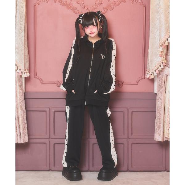 ZOZO問い合わせ番号:105550705ショップ:Hauls，ハウルズブランド:nyanMe，ニャンミー商品名:うちらのじゃーじカテゴリ:トップス>ジャージブランド品番:ny-019原産国:中国カラー:ホワイト，ブラックサイズ:FR...