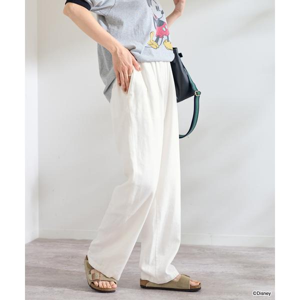 ZOZO問い合わせ番号:105550895ショップ:Spick &amp; Span，スピック アンド スパンブランド:FRAMeWORK，フレームワーク商品名:≪WEB限定 / 追加≫レーヨンリネンツイルドロストパンツカテゴリ:パンツ&g...