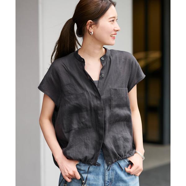 ZOZO問い合わせ番号:105550917ショップ:Spick &amp; Span，スピック アンド スパンブランド:FRAMeWORK，フレームワーク商品名:≪一部カラーWEB限定 / 追加≫キャップスリーブドロストシャツカテゴリ:トッ...