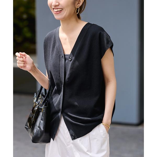 ZOZO問い合わせ番号:105550954ショップ:Spick &amp; Span，スピック アンド スパンブランド:FRAMeWORK，フレームワーク商品名:≪WEB限定 /追加≫フルニードルニット2WAYカーデカテゴリ:トップス&gt...