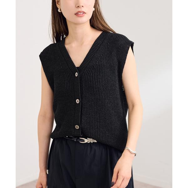 ZOZO問い合わせ番号:105550955ショップ:Spick &amp; Span，スピック アンド スパンブランド:FRAMeWORK，フレームワーク商品名:≪追加≫ウォッシャブルPLリネン混2WAYニットカテゴリ:トップス>ニッ...