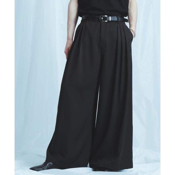 ZOZO問い合わせ番号:105551050ショップ:HARE，ハレブランド:HARE，ハレ商品名:「一部カラーSET UP対応 接触冷感」DABOルーズワイドパンツ(HARE)カテゴリ:パンツ>スラックスブランド品番:660971素材...