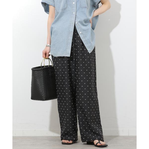 ZOZO問い合わせ番号:105561360ショップ:JOURNAL STANDARD，ジャーナルスタンダードブランド:JOURNAL STANDARD relume，ジャーナルスタンダード　レリューム商品名:カットドビードットパンツカテゴリ...