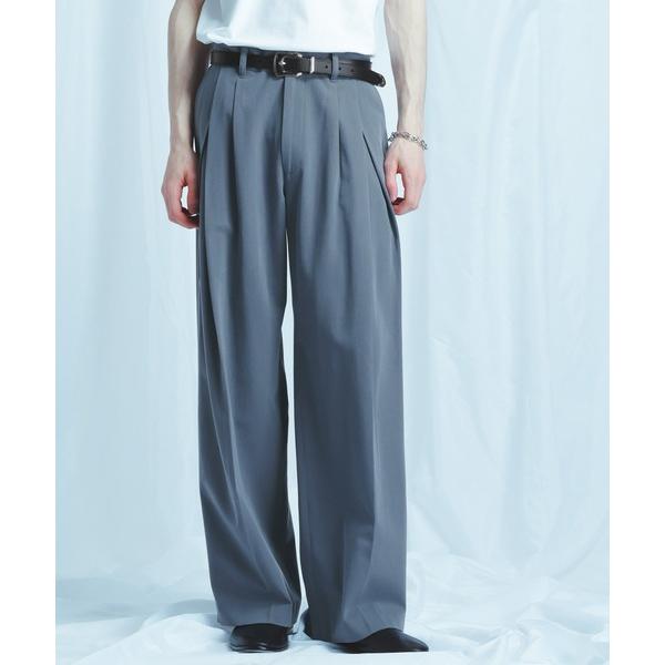 ZOZO問い合わせ番号:105586408ショップ:HARE，ハレブランド:HARE，ハレ商品名:【SET UP対応 接触冷感】ディープタックワイドストレートトラウザー(HARE)カテゴリ:パンツ>スラックスブランド品番:660928...