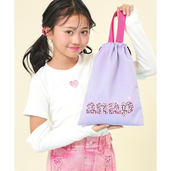ZOZO問い合わせ番号:105586435ショップ:ANAP，アナップブランド:ANAP kids，アナップキッズ商品名:ヒョウ柄 ロゴ シューズケースカテゴリ:バッグ>ハンドバッグブランド品番:429-3618素材:ポリエステル原産...