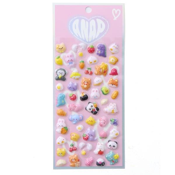 ZOZO問い合わせ番号:105586464ショップ:ANAP，アナップブランド:ANAP kids，アナップキッズ商品名:なかよし ぷっくりシールカテゴリ:雑貨/ホビー>ステッカー/テープブランド品番:429-3639素材:PVC原産...