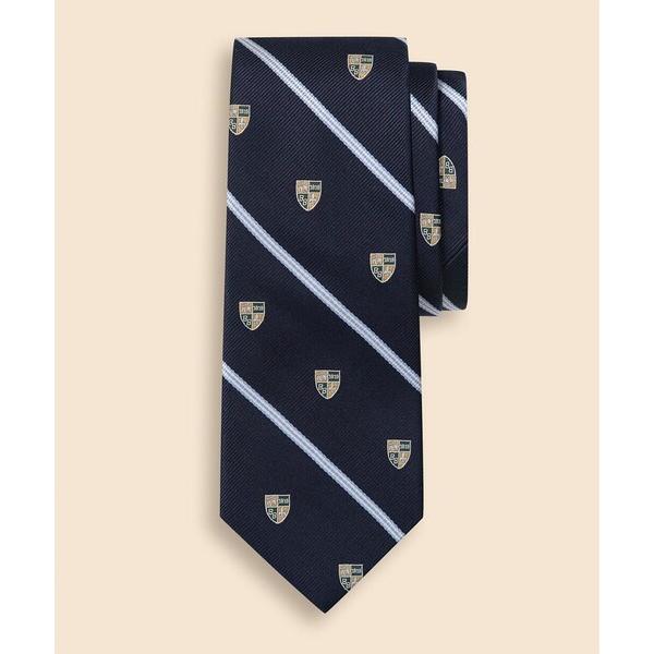 ZOZO問い合わせ番号:105586745ショップ:BROOKS BROTHERS，ブルックス ブラザーズブランド:BROOKS BROTHERS，ブルックスブラザーズ商品名:シルク　クレスト　BB#1ストライプ　レップタイカテゴリ:フォー...