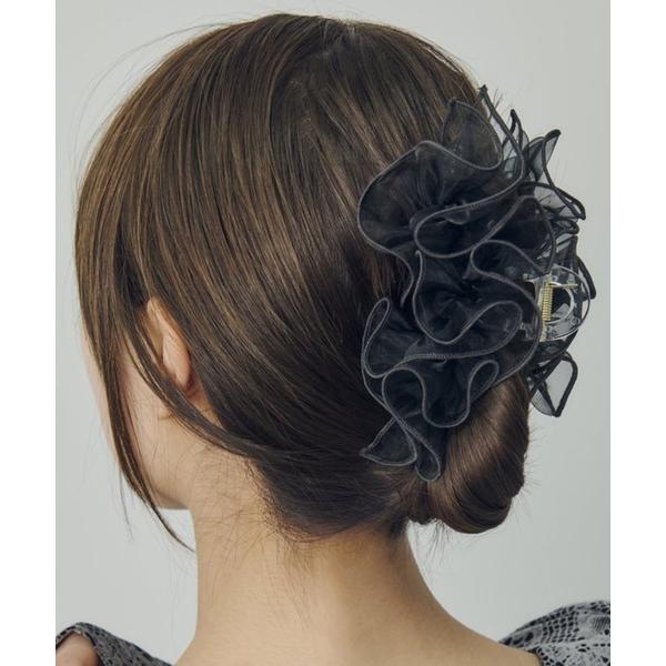 ZOZO問い合わせ番号:105586768ショップ:SETUP7，セットアップセブンブランド:GOLDY，ゴールディ，SETUP7，セットアップセブン商品名:【GOLDY】ラッフル シアー バンス クリップ 6260103カテゴリ:ヘアアク...