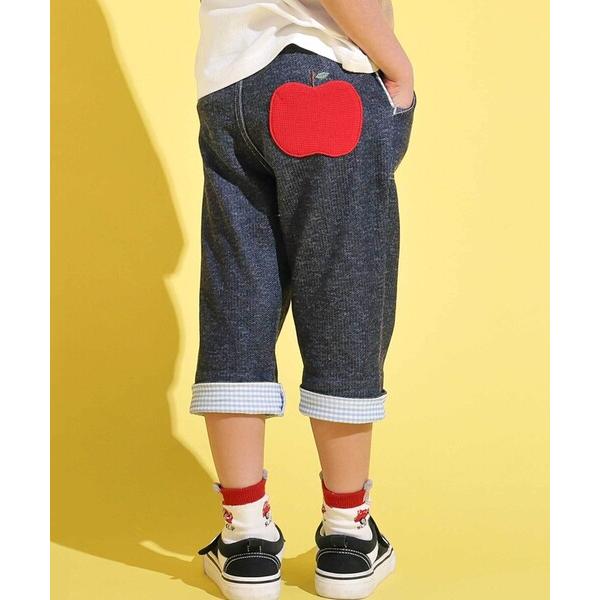 『タイムセール実施中』ZOZO問い合わせ番号:105586832ショップ:BEBE ONLINE STORE，ベベ オンラインストアブランド:SLAP SLIP，スラップスリップ商品名:裾折り返しチェック柄7分丈パンツ(80~130cm)カ...