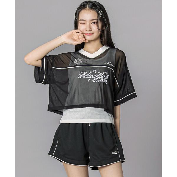 ZOZO問い合わせ番号:105586845ショップ:BEBE ONLINE STORE，ベベ オンラインストアブランド:ZIDDY，ジディ商品名:グロウスポMIX・チュールタンクSET(130~160cm)カテゴリ:ジャケット/アウター&g...
