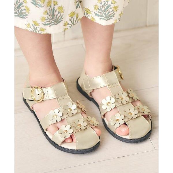 ZOZO問い合わせ番号:105586952ショップ:F.O.Online Store，エフオーオンラインストアブランド:apres les cours，アプレレクール商品名:フラワーグルカサンダルカテゴリ:シューズ>サンダルブランド品...