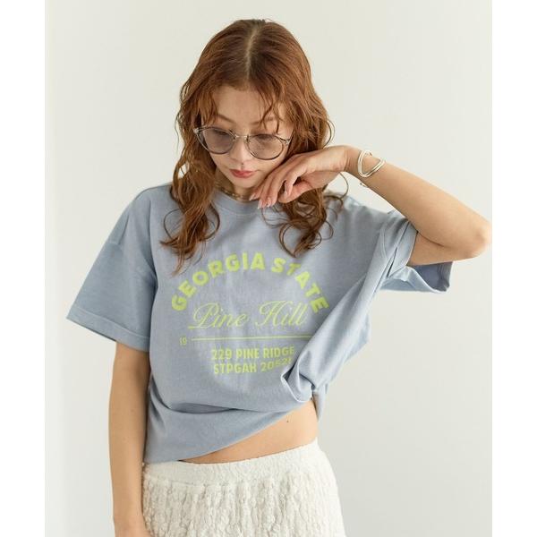 ZOZO問い合わせ番号:105587076ショップ:BAYFLOW，ベイフローブランド:BAYFLOW，ベイフロー商品名:[ヴィンテージ感のある風合い]ピグメントロゴ半袖Tシャツカテゴリ:トップス>Tシャツ/カットソーブランド品番:6...
