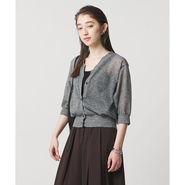 ZOZO問い合わせ番号:105587204ショップ:UNITED ARROWS，ユナイテッドアローズブランド:UNITED ARROWS，ユナイテッドアローズ商品名:シアー Vネック カーディガン ‐ウォッシャブル‐カテゴリ:トップス&gt...