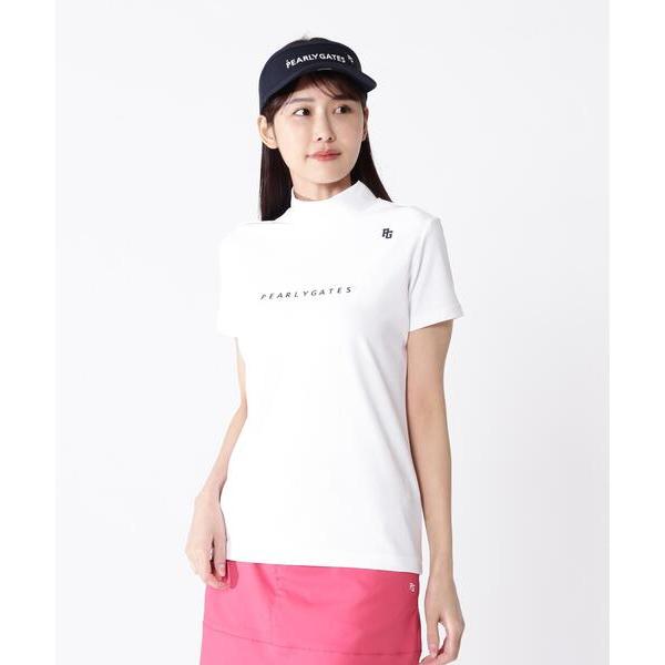 ZOZO問い合わせ番号:105587438ショップ:the HOUSE，ザハウスブランド:PEARLY GATES，パーリーゲイツ商品名:4WAYストレッチリップル半袖ハイネックカットソーカテゴリ:トップス>Tシャツ/カットソーブラン...