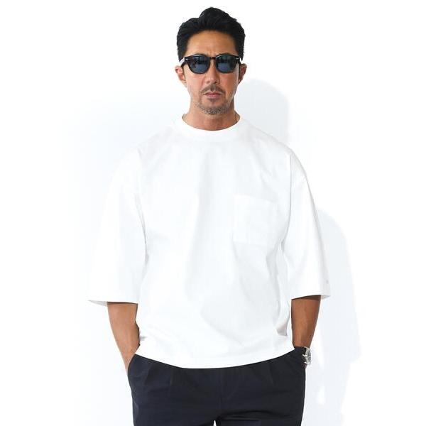 ZOZO問い合わせ番号:105587890ショップ:DRESSTERIOR，ドレステリアブランド:DRESSTERIOR，ドレステリア商品名:【干場義雅×DRESSTERIOR】ICE CLEAR COTTON Tシャツカテゴリ:トップス&...