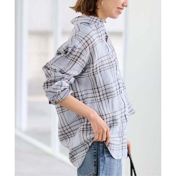 ZOZO問い合わせ番号:105588014ショップ:Spick &amp; Span，スピック アンド スパンブランド:FRAMeWORK，フレームワーク商品名:≪一部カラーWEB限定 / 追加≫フレンチリネンレギュラーシャツ 3カテゴリ:...