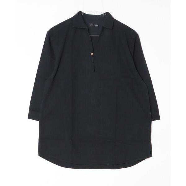 ZOZO問い合わせ番号:105588148ショップ:GARDENS L.E.D.，ガーデンズ エルイーディーブランド:TETE HOMME，テットオム商品名:【WEB限定】パナマ織り7分袖カプリシャツ / スキッパーシャツカテゴリ:トップス...