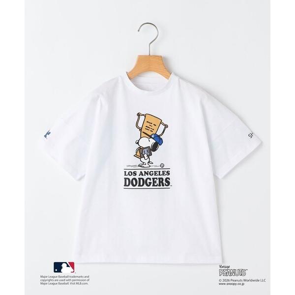 ZOZO問い合わせ番号:105588695ショップ:SHIPS KIDS，シップス キッズブランド:SHIPS，シップス商品名:SHIPS KIDS:130〜170cm / PEANUTS×MLB プリント Tシャツカテゴリ:トップス&gt...