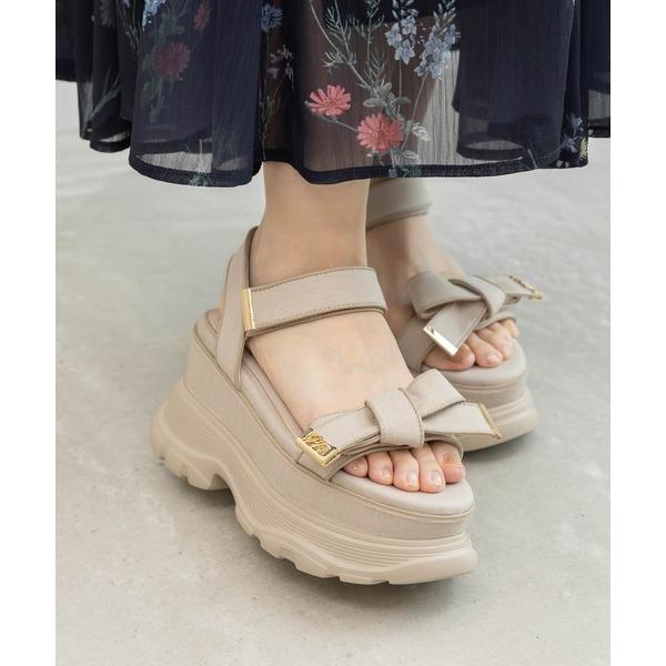 ZOZO問い合わせ番号:105588946ショップ:RANDA，ランダブランド:RANDA，ランダ商品名:パイピングリボンスポーツサンダルカテゴリ:シューズ>サンダルブランド品番:PR37213素材:生地、合成皮革（スムース）原産国:...