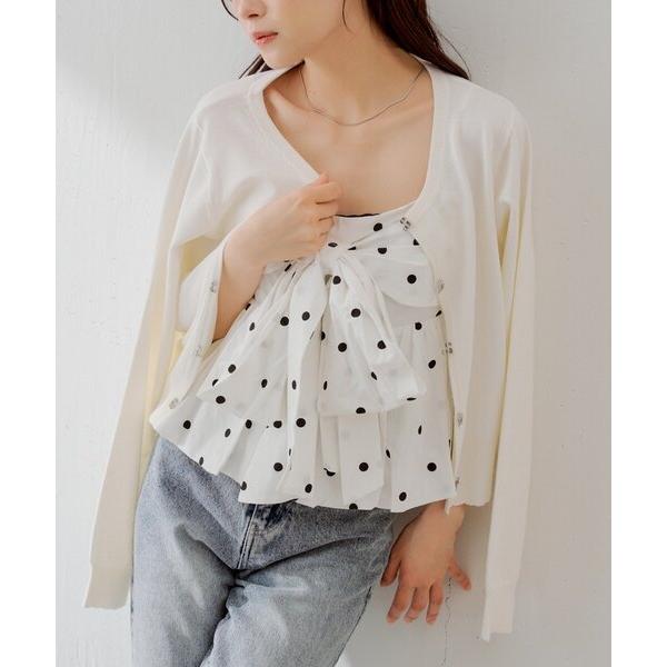 ZOZO問い合わせ番号:105588996ショップ:Chico，チコブランド:Chico，チコ商品名:【SALON by Chico】UVカット / チャームボタンクルーカーディガンカテゴリ:トップス>カーディガン/ボレロブランド品番...