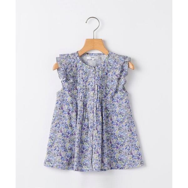 ZOZO問い合わせ番号:105589209ショップ:SHIPS KIDS，シップス キッズブランド:SHIPS，シップス商品名:SHIPS KIDS:80〜90cm / リバティ フリル ブラウスカテゴリ:トップス>シャツ/ブラウスブ...