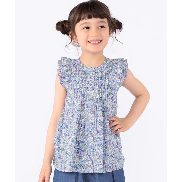 ZOZO問い合わせ番号:105589234ショップ:SHIPS KIDS，シップス キッズブランド:SHIPS，シップス商品名:SHIPS KIDS:100〜130cm / リバティ フリル ブラウスカテゴリ:トップス>シャツ/ブラウ...