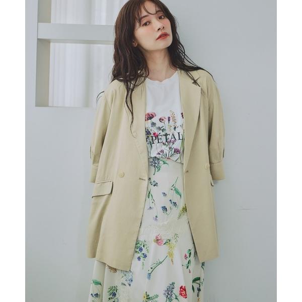 『セール実施中』ZOZO問い合わせ番号:105589248ショップ:mysty woman，ミスティ ウーマンブランド:mysty woman，ミスティウーマン商品名:【セットアップ着用可】ボリュームスリーブテーラージャケット 666537...